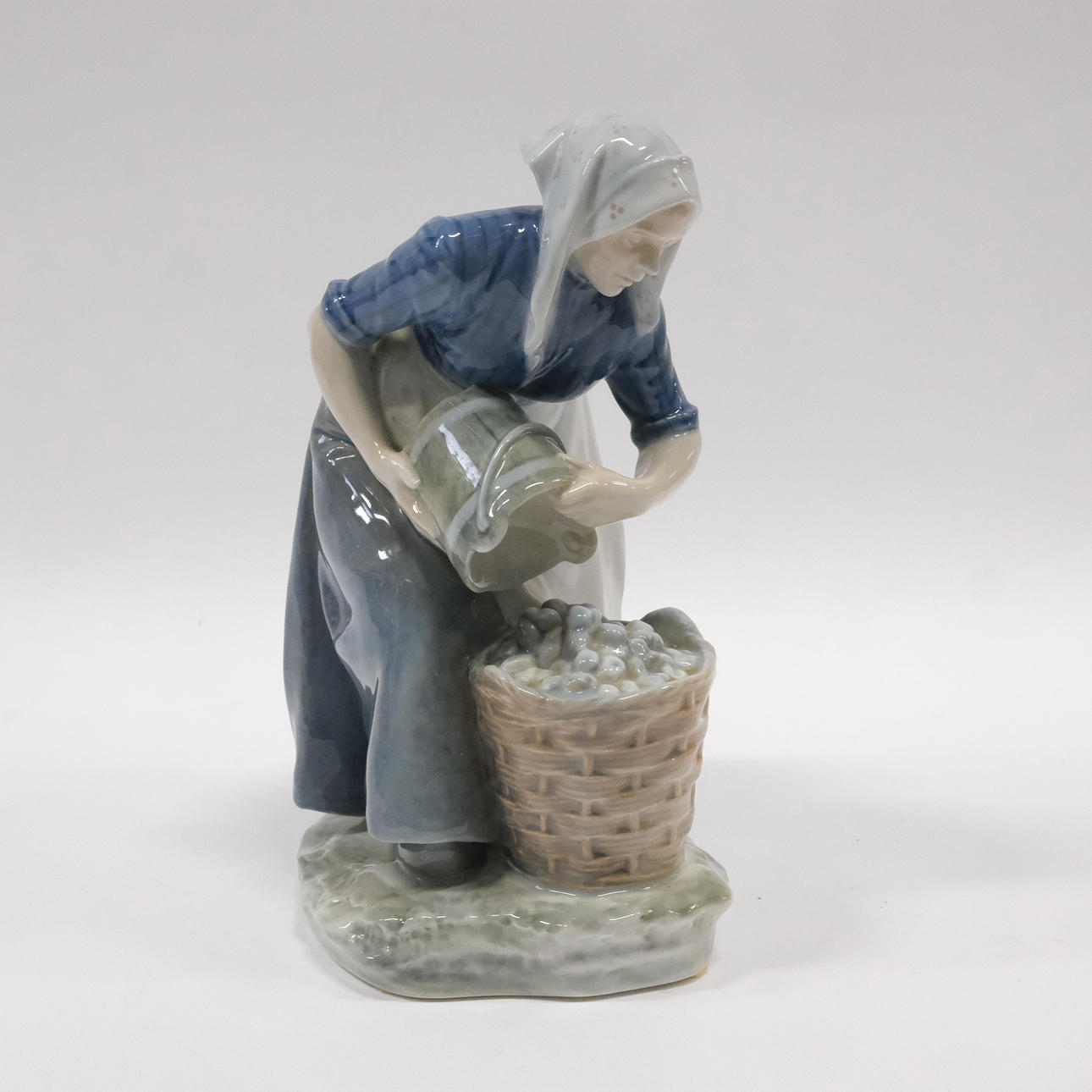 CHRISTIAN THOMSEN. FIGURE IN THE FORM OF PEASANT WOMAN, ROYAL ...