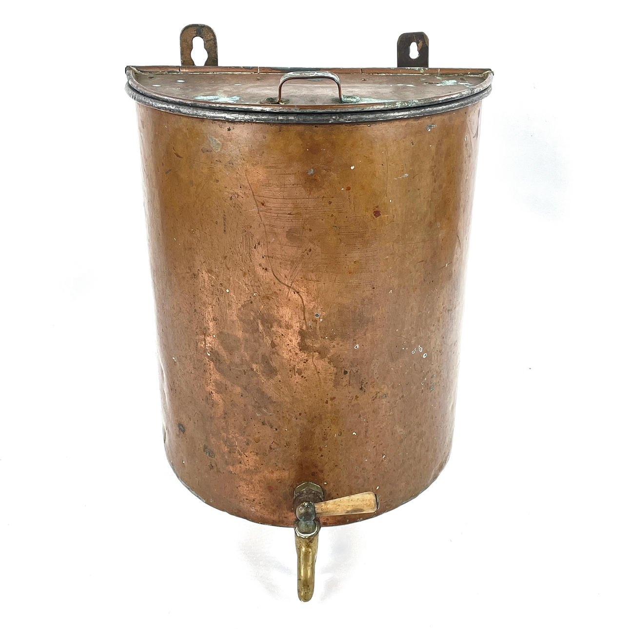 A 20th-century copper water tank with tap. Silver & Metals - Pewter ...