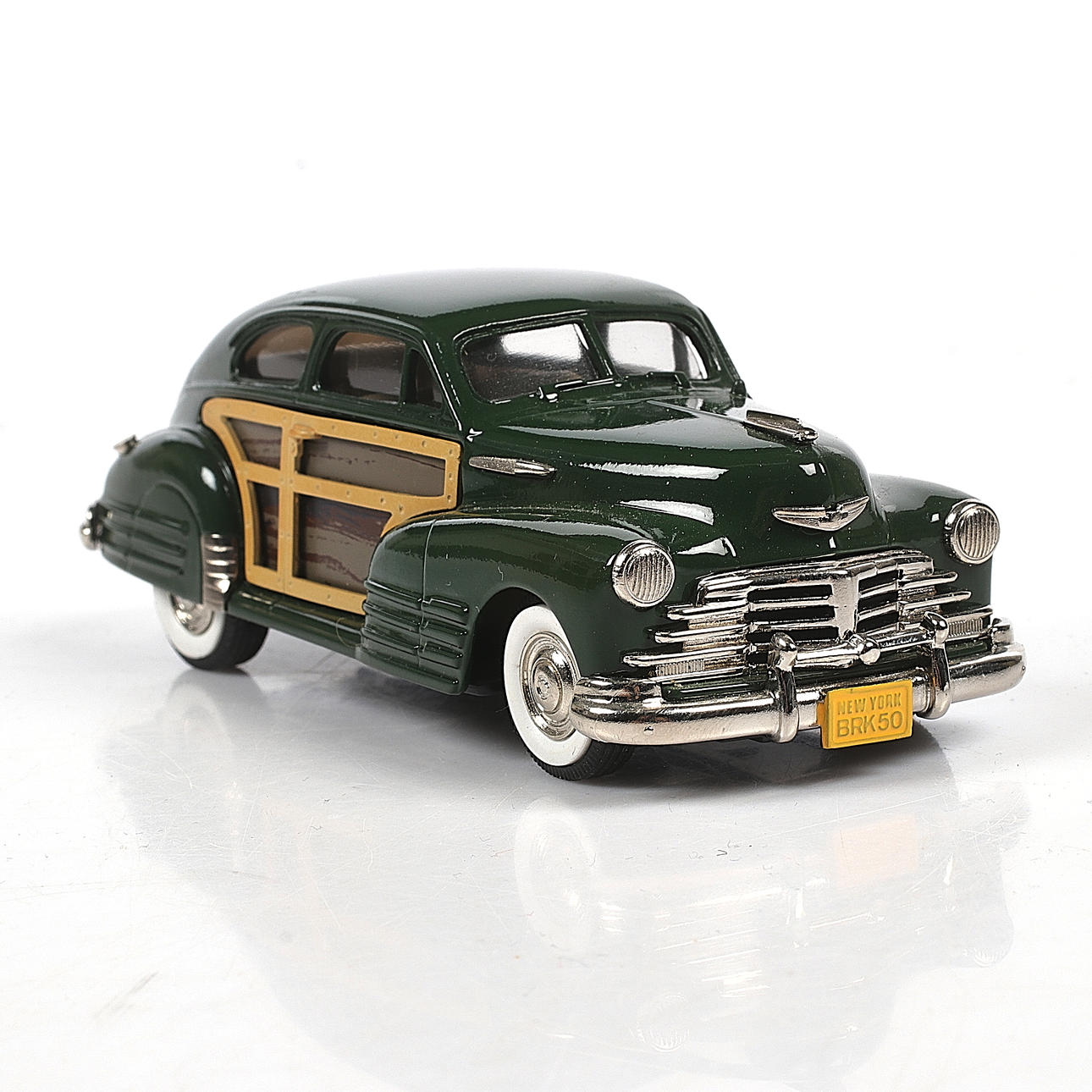 MODEL CAR, metal, Chevrolet Fleetmaster Woody Wagon 1948, Brooklin ...