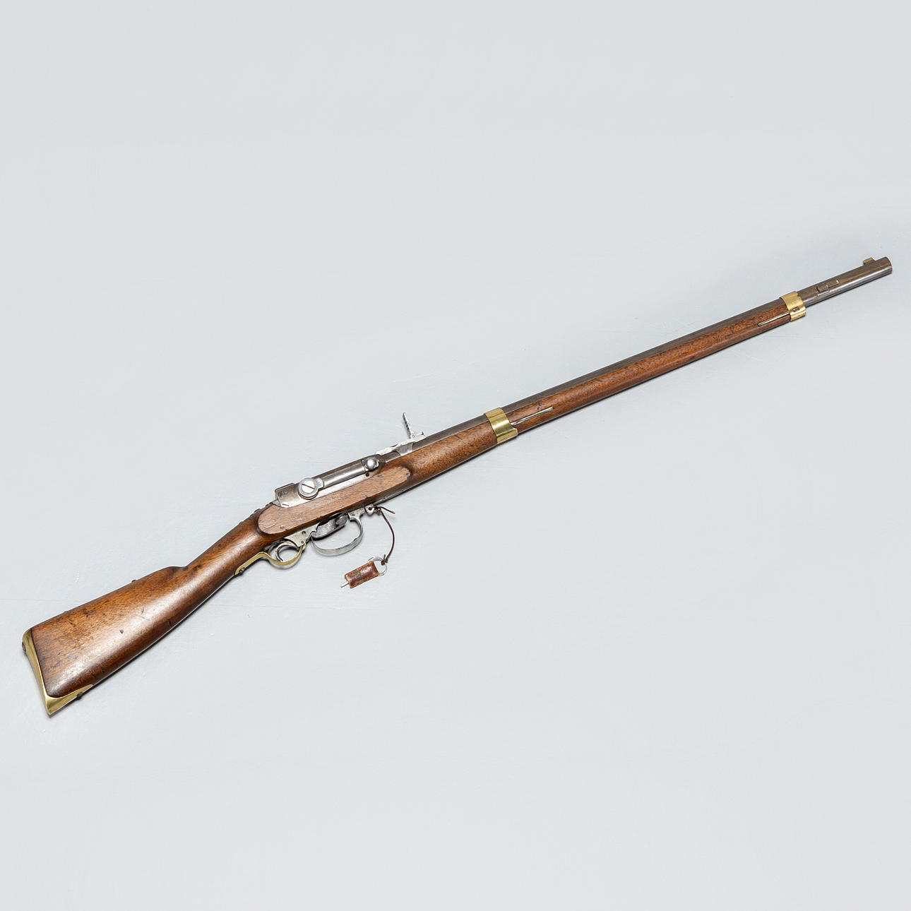 A Norwegian chamber loading rifle, Kongsberg, mid 19th century. Weapons ...