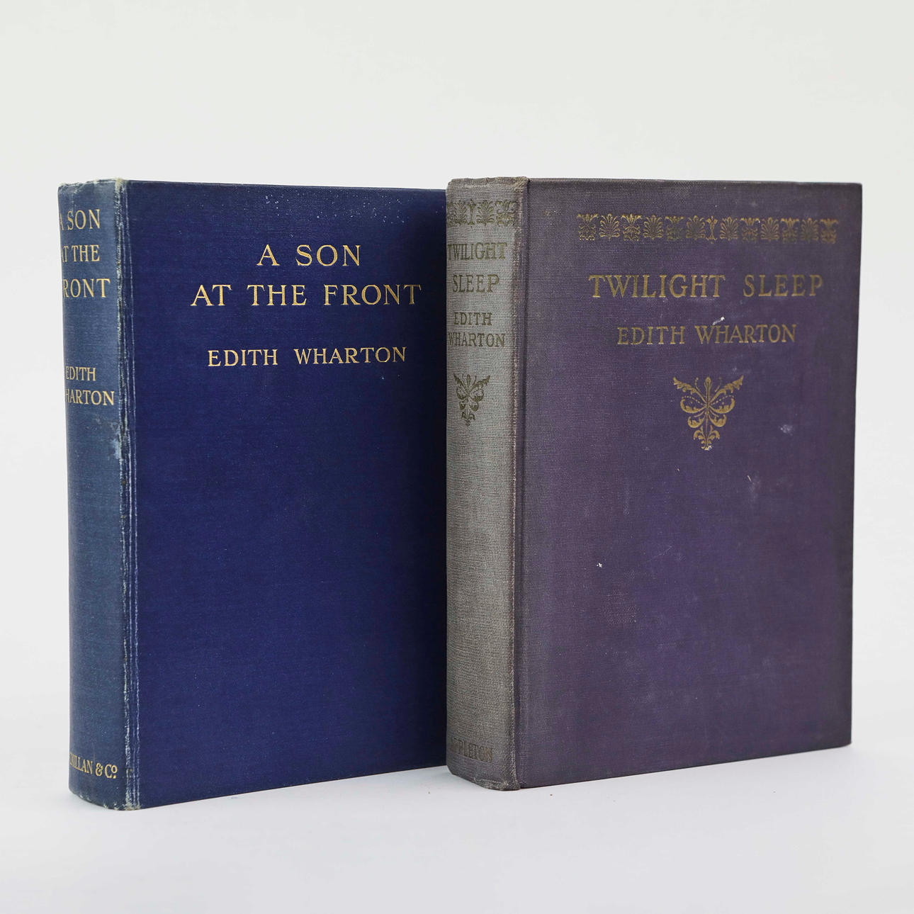 EDITH WHARTON, TWILIGHT SLEEP Y UN HIJO AL FRENTE, PRIMERA EDICIÓN (2 ...