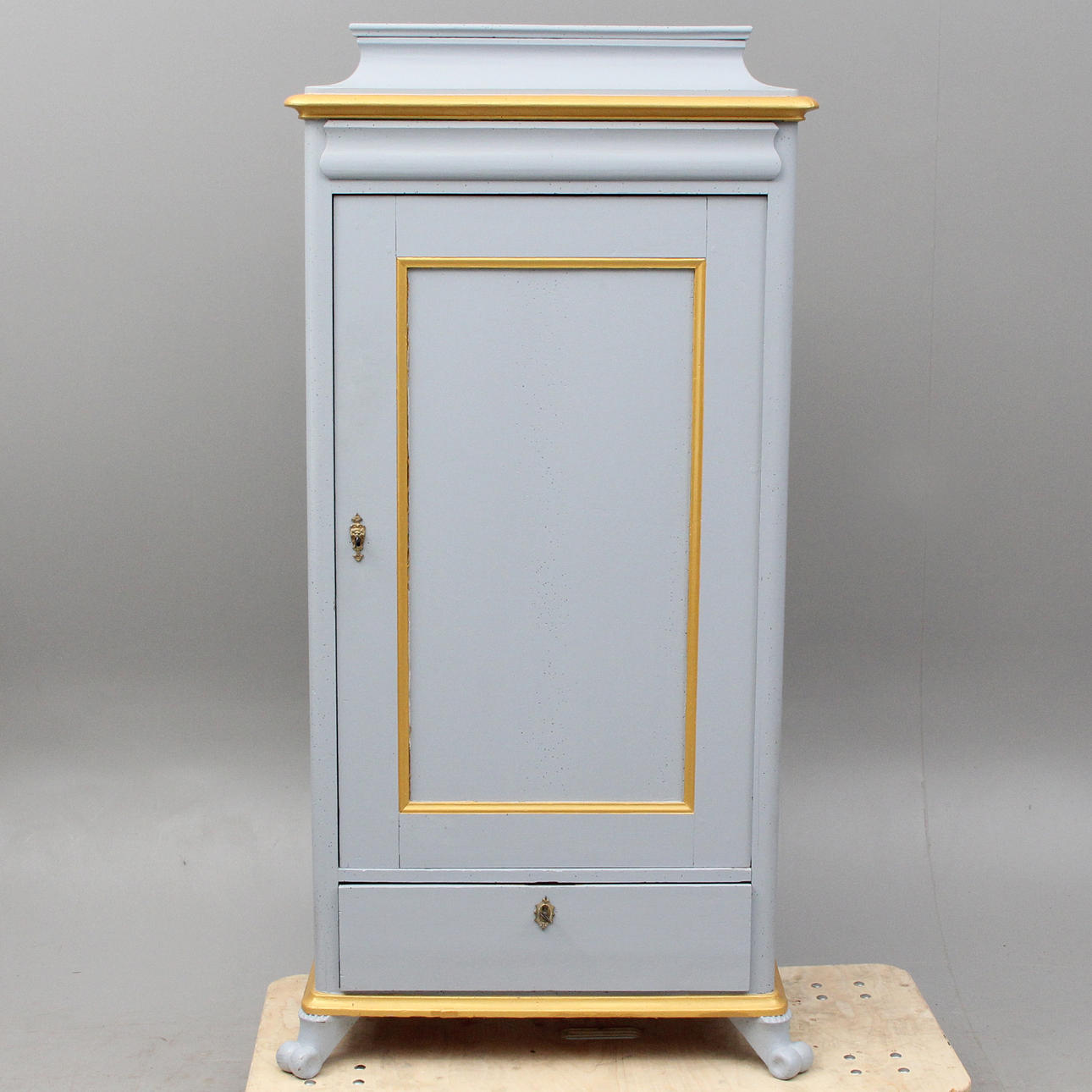 A floor cabinet, so called Drag cupboard, late 19th century. Furniture ...