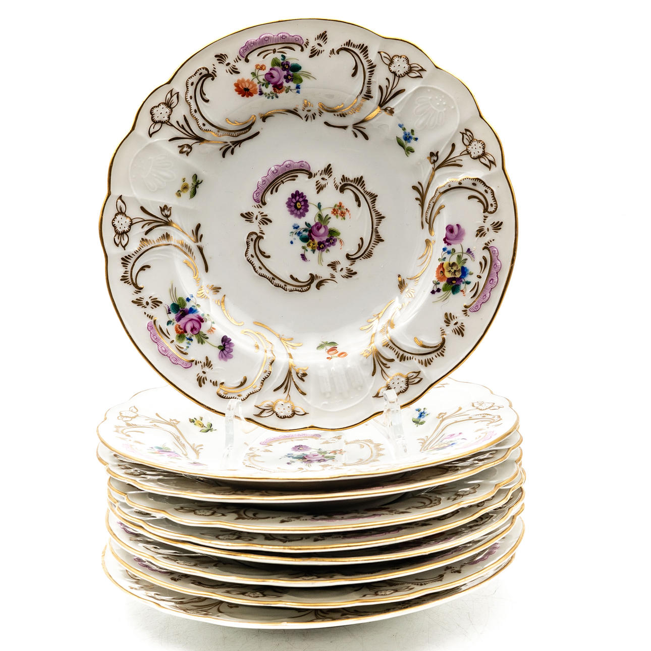 A set of rococo style “Franzessisches Muster” Herend, Hungary, 20th ...