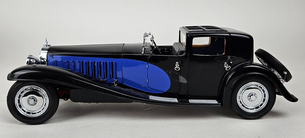 BILMODELL, skala 1/18, Bugatti Royale 1930, Coupé de Ville Chassis Nr ...
