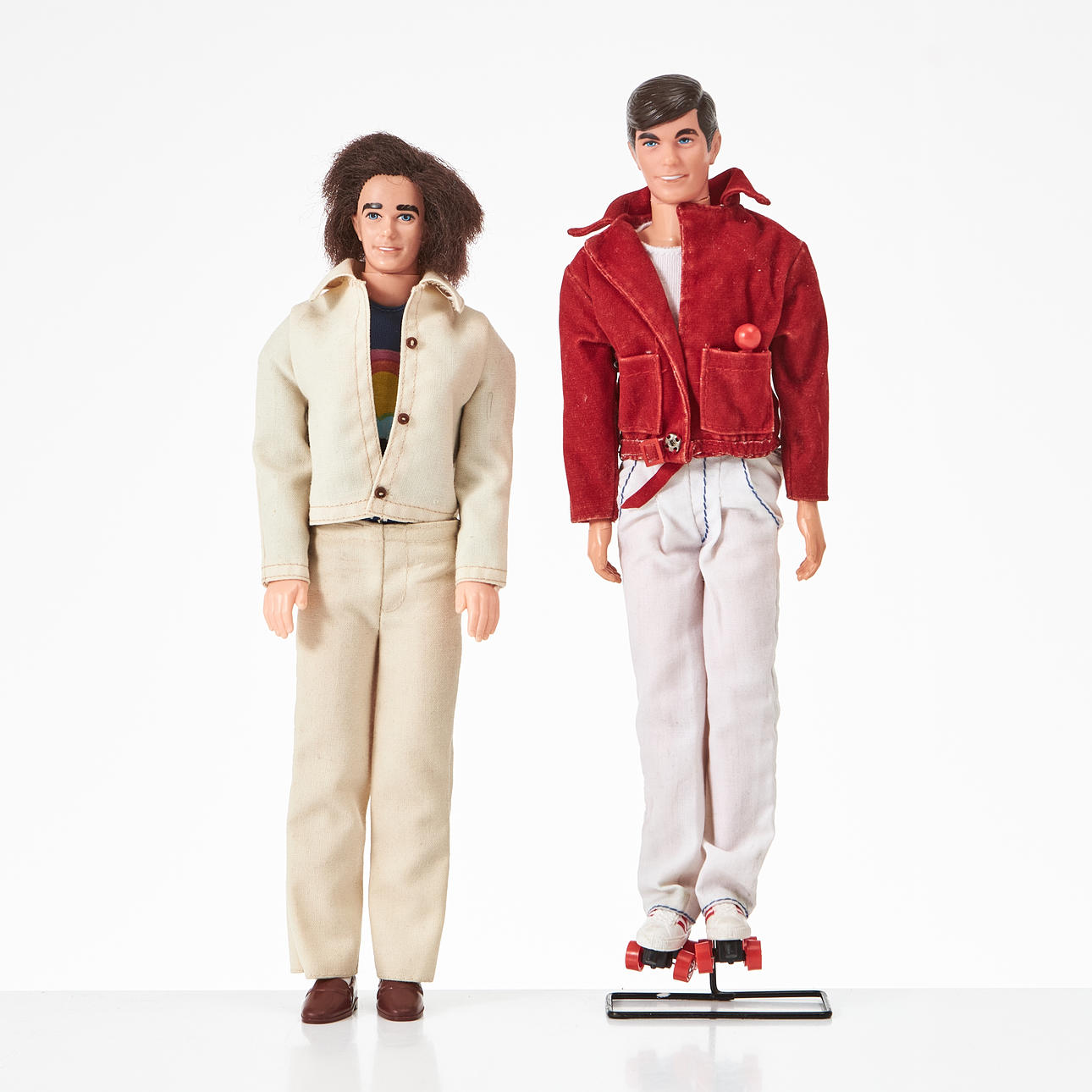 KEN, (2), #7280 Free Moving Ken BL Brown Molded Hair, #9342 The New ...