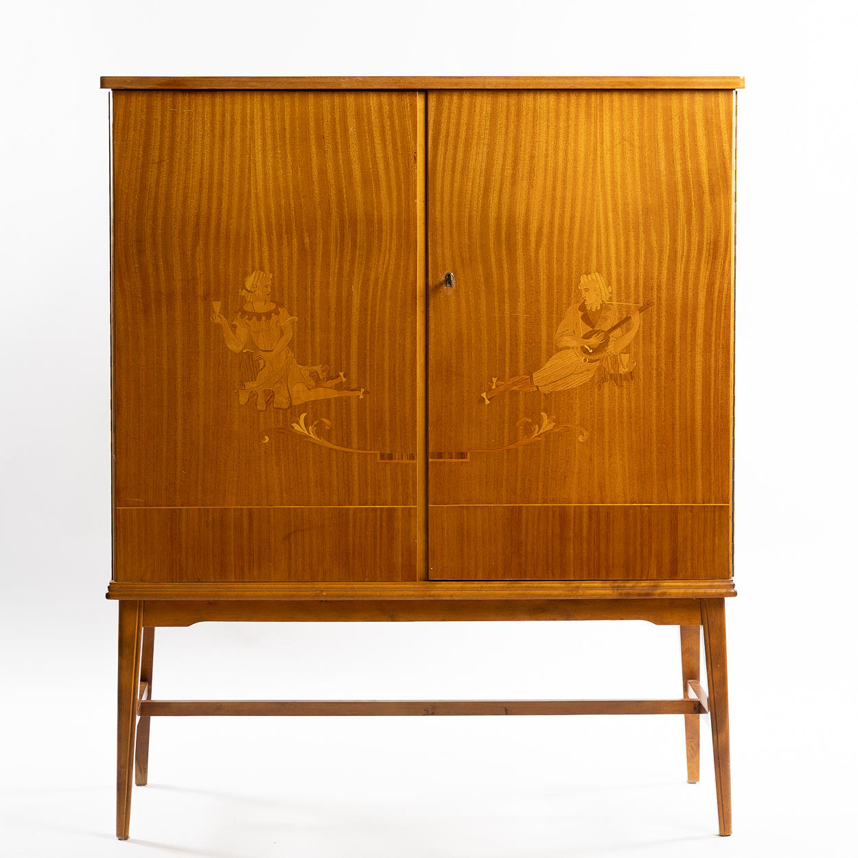 A cabinet, probably Mjölby Intarsia, 1940s. Furniture - Cupboards ...