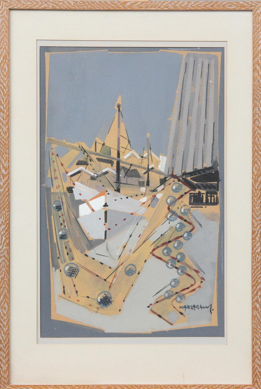 MAX LARSON. WATERCOLOUR, on paper, signed. Art - Paintings - Auctionet