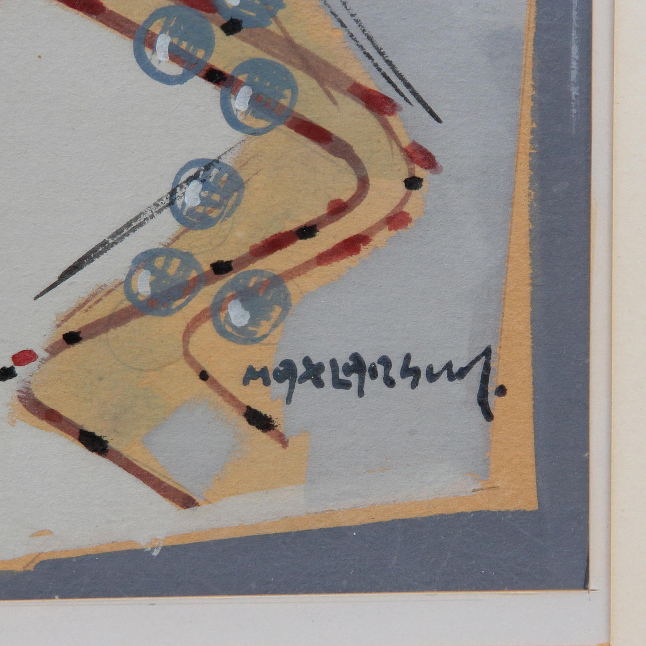 MAX LARSON. WATERCOLOUR, on paper, signed. Art - Paintings - Auctionet