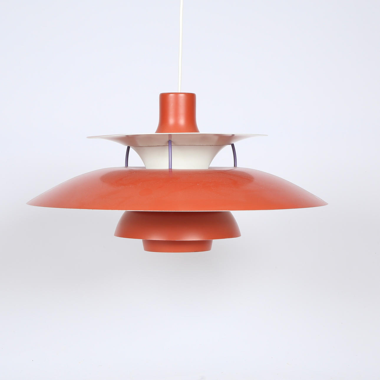 POUL HENNINGSEN. Louis Poulsen, PH5 pendant, red. Lighting & Lamps ...