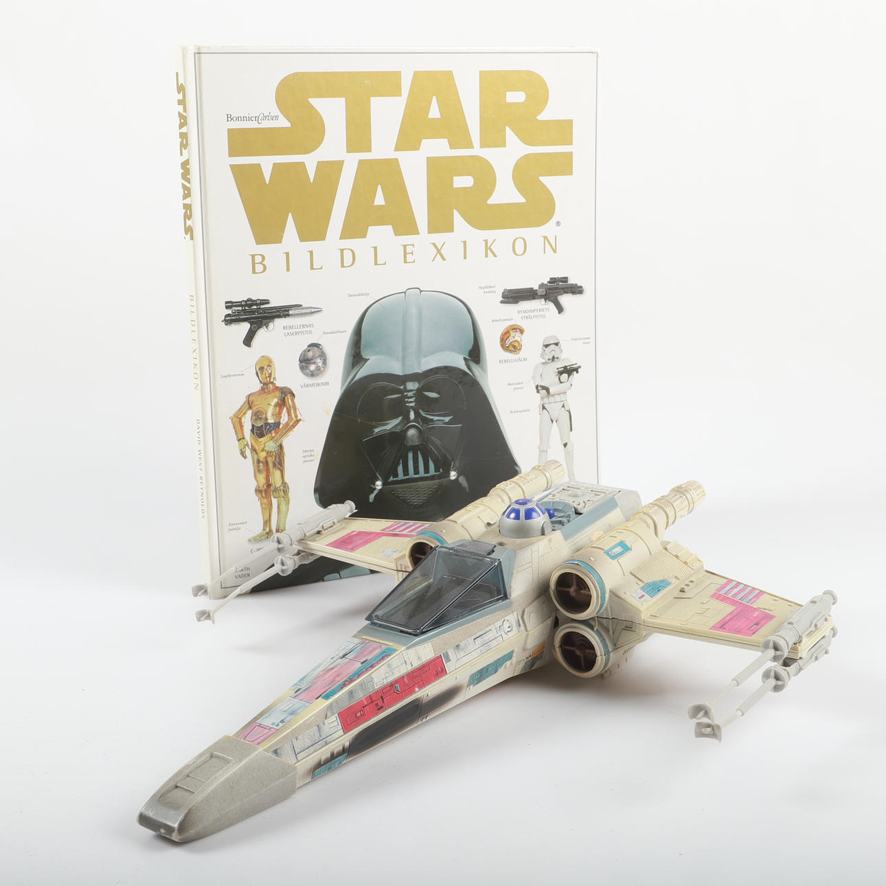 STAR WARS, x-wing fighter samt lexikon. Leksaker - Övriga leksaker ...