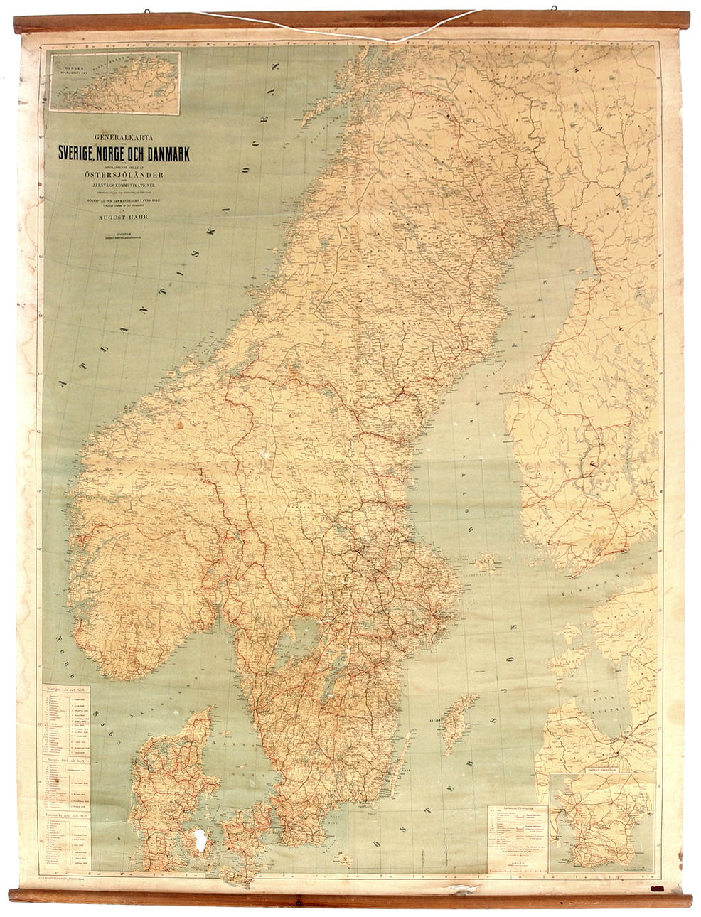 SCHOOL MAP, General map, Baltic Sea countries, Sweden, Norway and ...