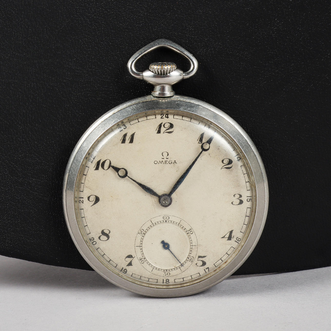 OMEGA pocket watch/coat watch, steel. Clocks & Watches - Pocket & Stop ...
