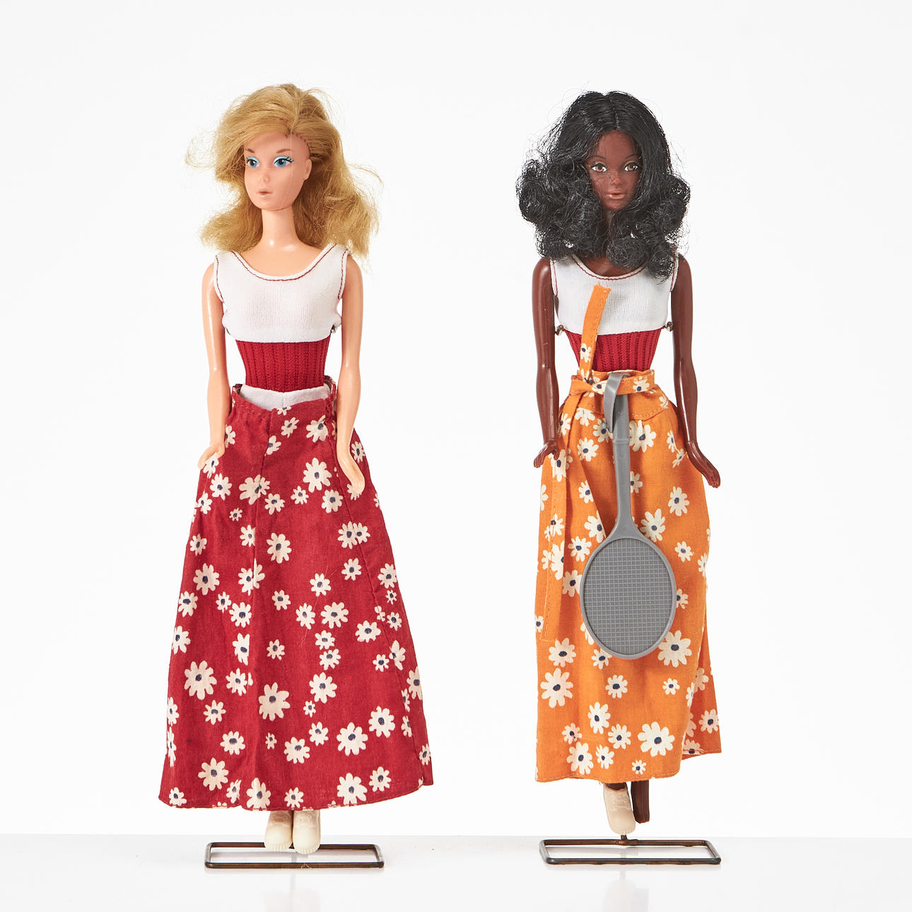 FRE MOVING BARBIE & CARA, #7270 Barbie, #7283 Cara, (1975-1976), Mattel ...
