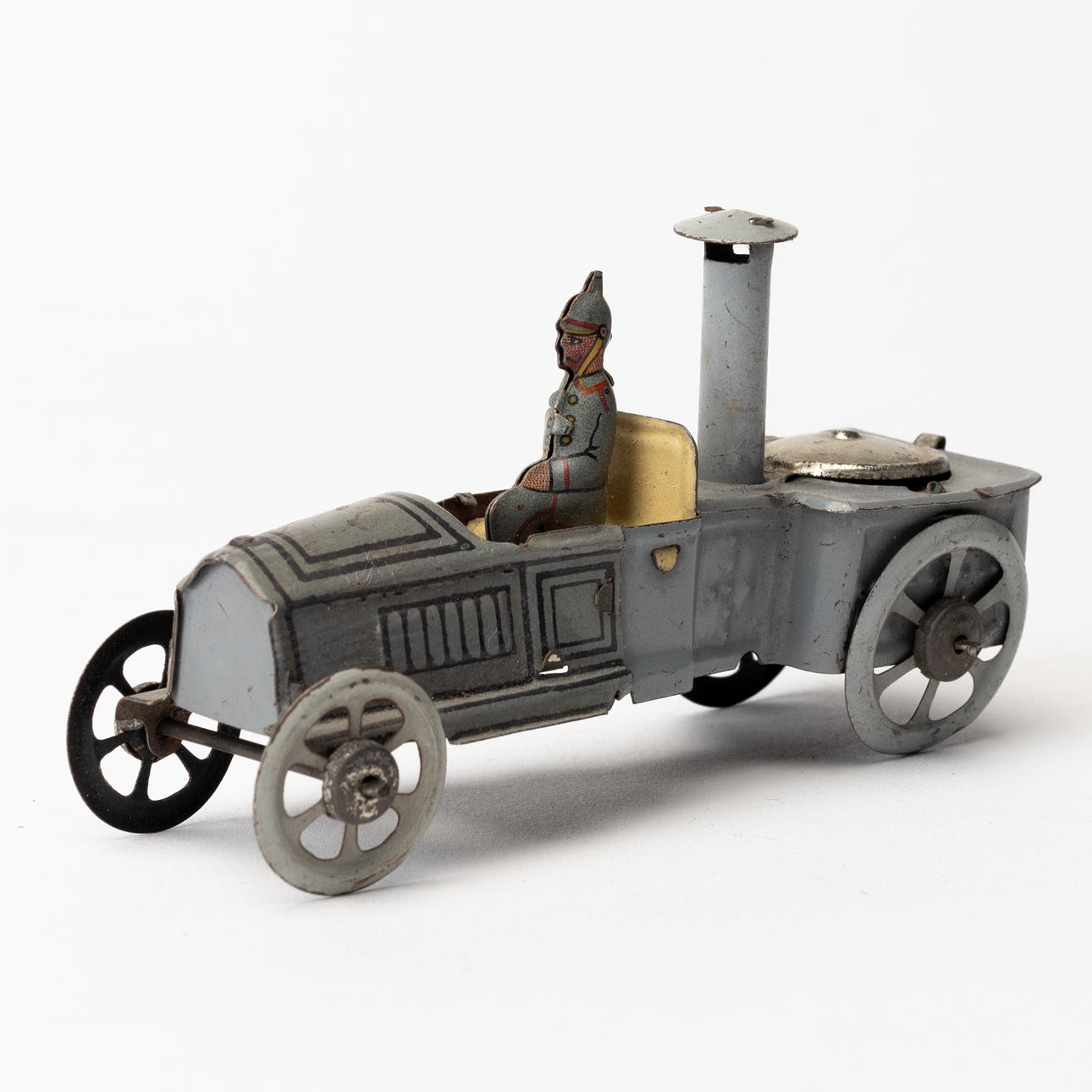 PENNY TOY German soldier on cooking truck, early 20th century. Toys ...