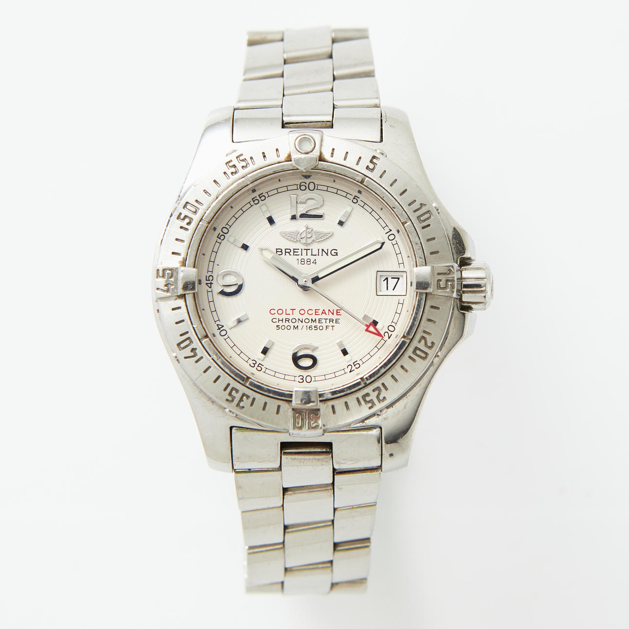 BREITLING, Colt Oceane (500M/1650FT), Chronometre, armbandsur, 33,2 mm ...