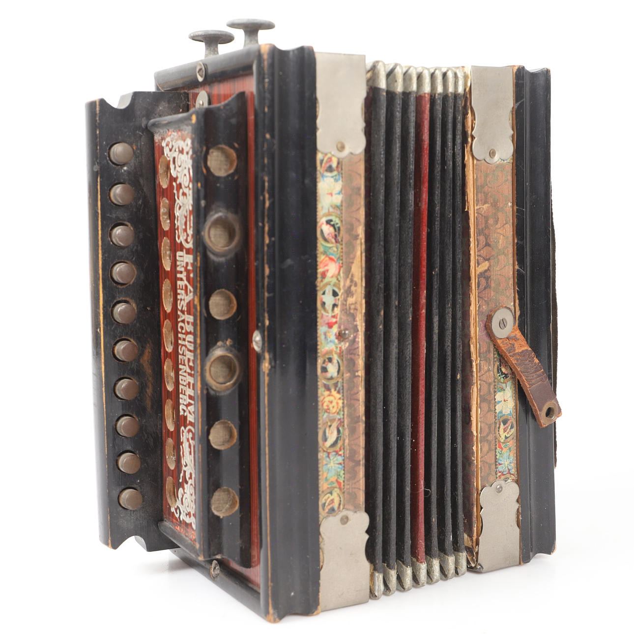 DRAGSPEL, F. A Boehm, Tyskland. Samlarföremål - Musikinstrument - Auctionet