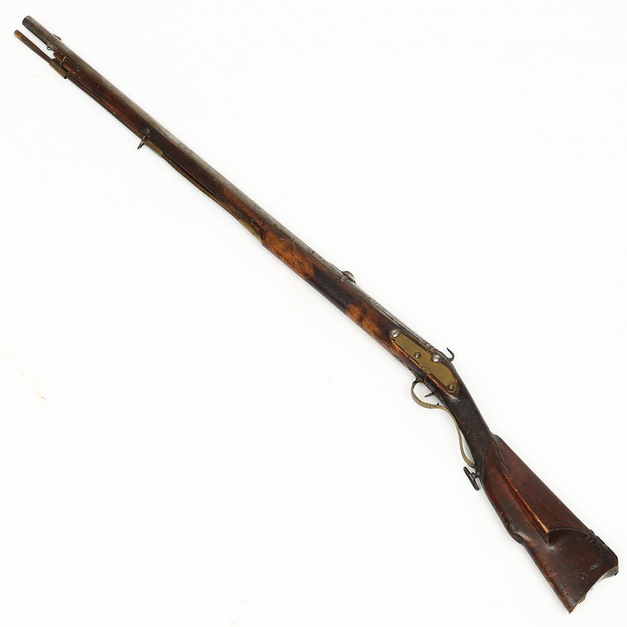 A 19th century slingshot rifle. Weapons & Militaria - Guns & Rifles ...