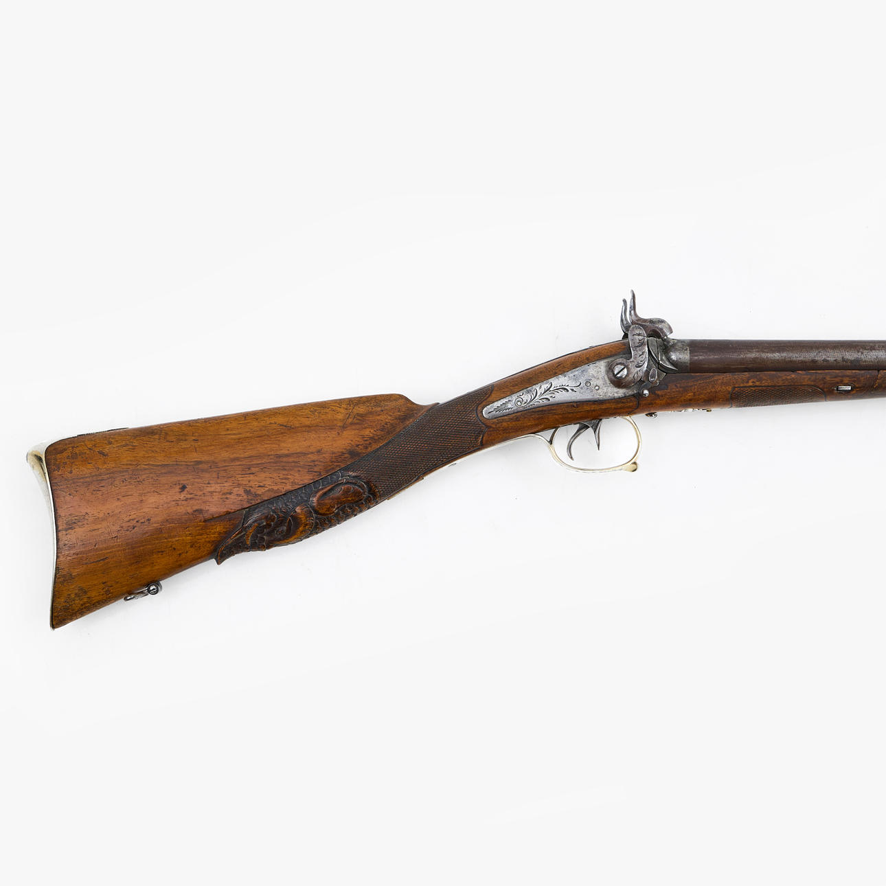 SLAGLÅSGEVÄR, 1800-talets mitt. Vapen & Militaria - Skjutvapen - Auctionet