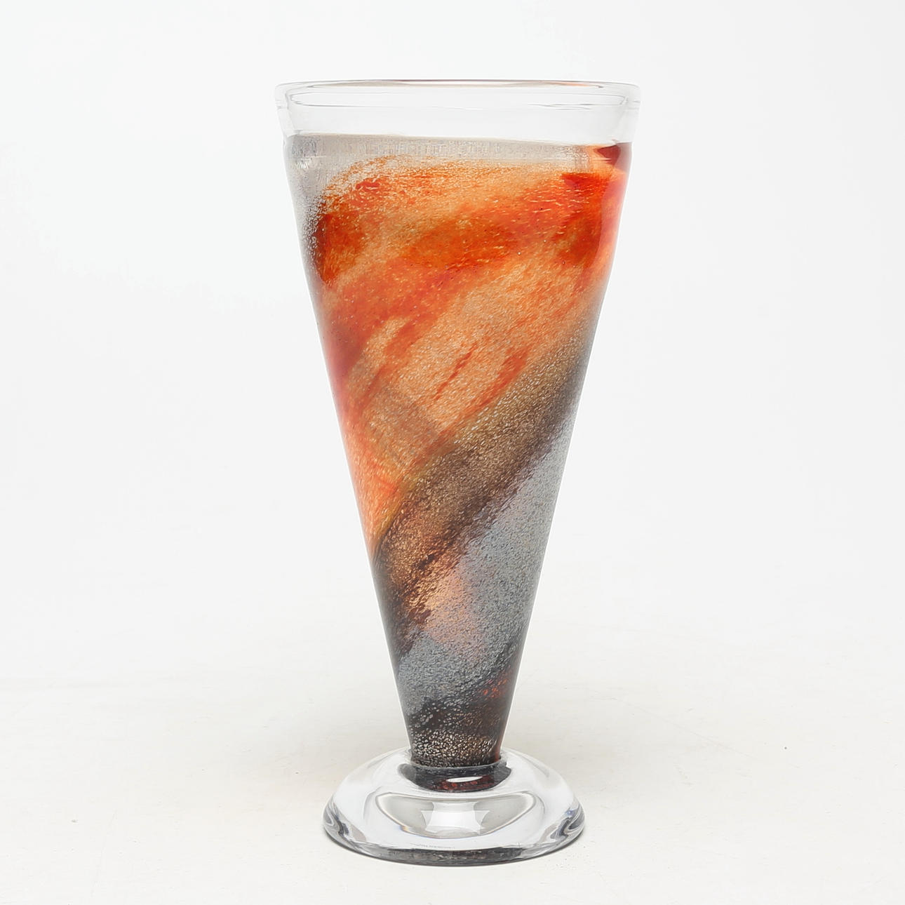 KJELL ENGMAN. A glass vase, Kosta Boda, unsigned. Glass - Art glass ...