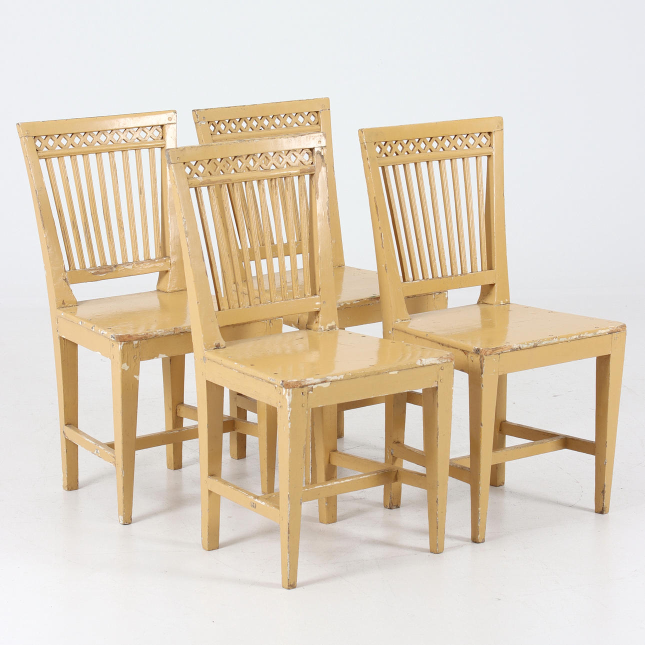 STOLAR 4 st, allmoge, 1800-tal. Allmoge - Möbler - Auctionet