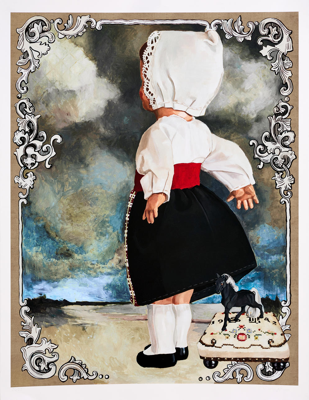 PIA INGELSE (born 1967). “Storm in homestead”, signed and numbered 20/ ...