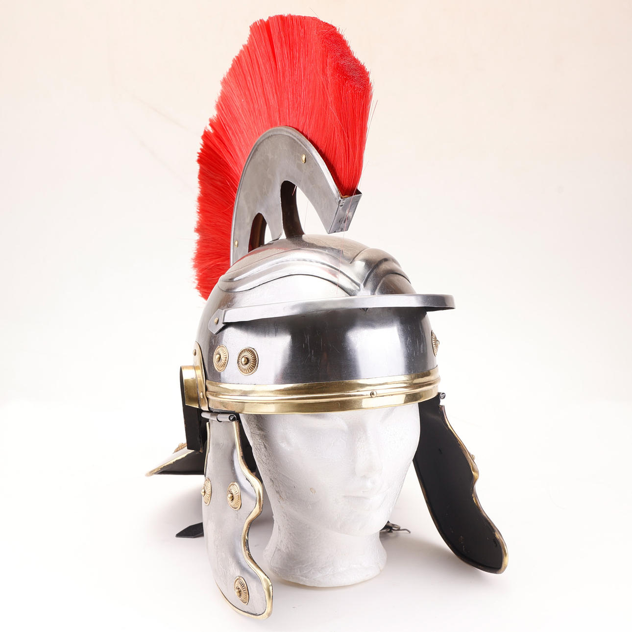 HELMET. Roman centurion style, metal, contemporary replica ...