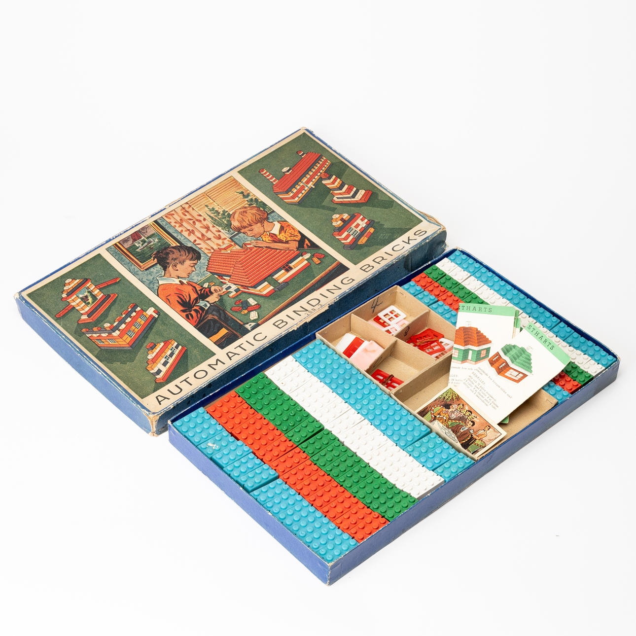 LEGO, alkuperäispakkauksessa, ”Automatic Binding Bricks”, 1940s/50s ...