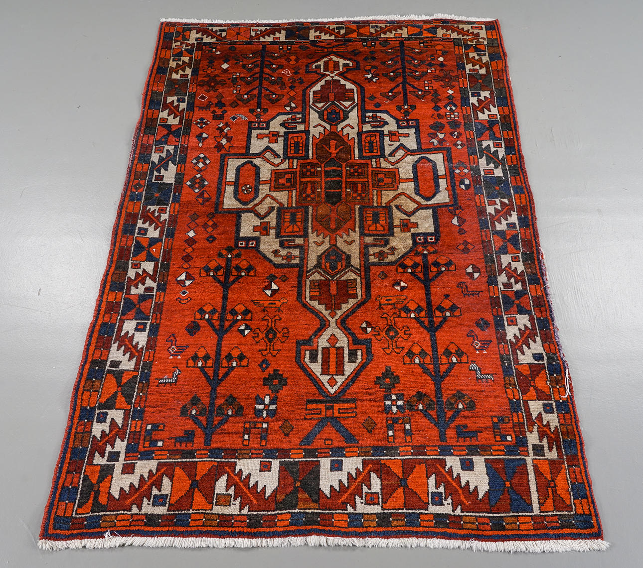 MATTA Persisk, handknuten, 220x155 cm. Mattor & Textil - Persiska ...