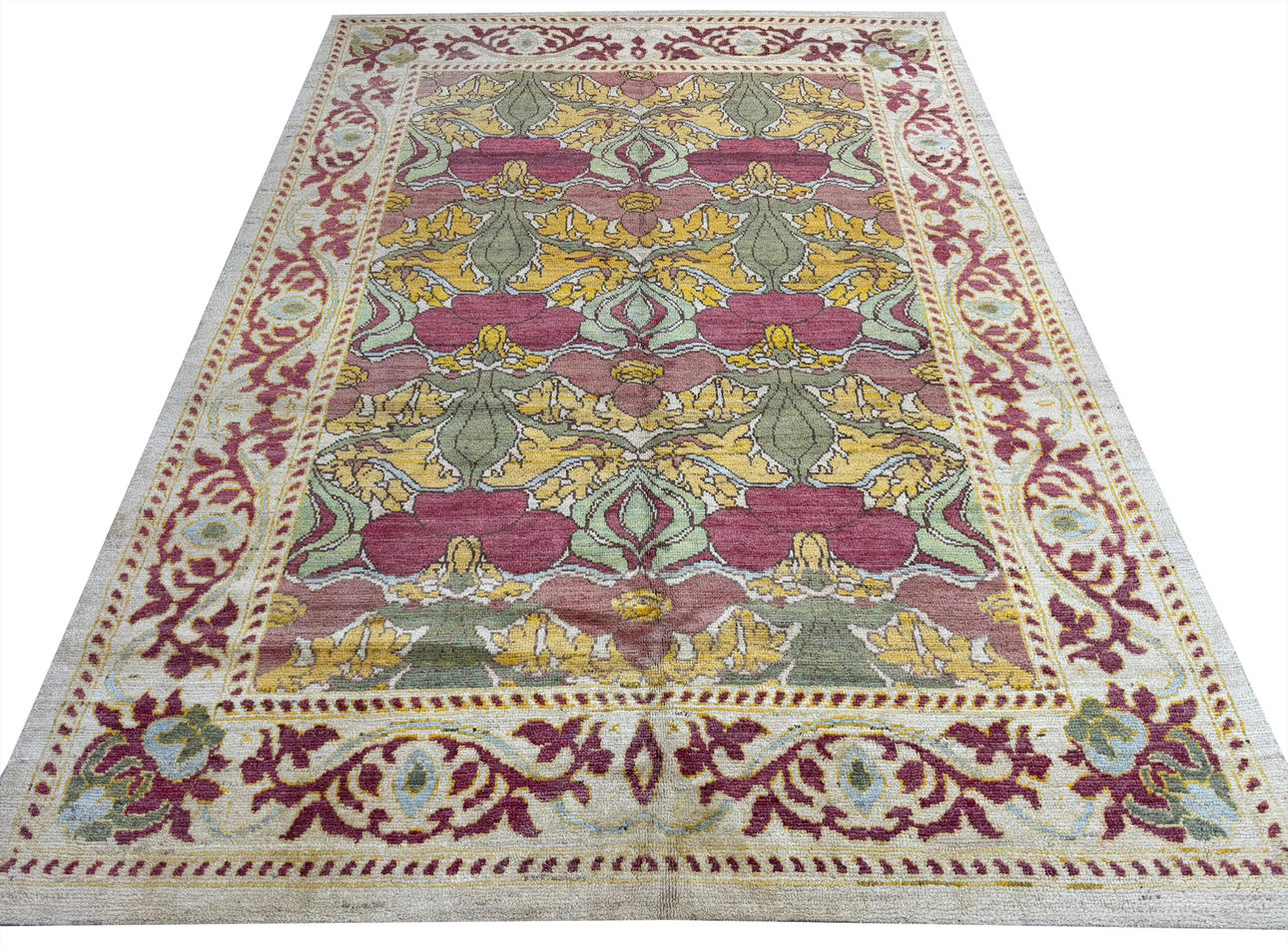 FINE C.F.A. VOYSEY DESIGN CARPET. Carpets & Textiles - Carpets - Auctionet