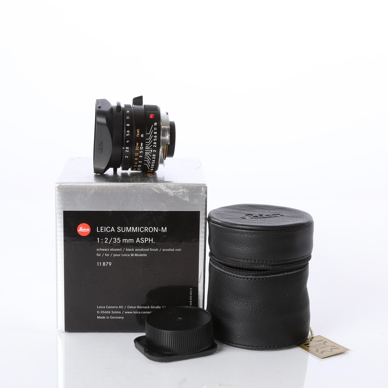 Leica Summicron-M 1:2.35 ASPH. lens in original box. Photo, Cameras ...
