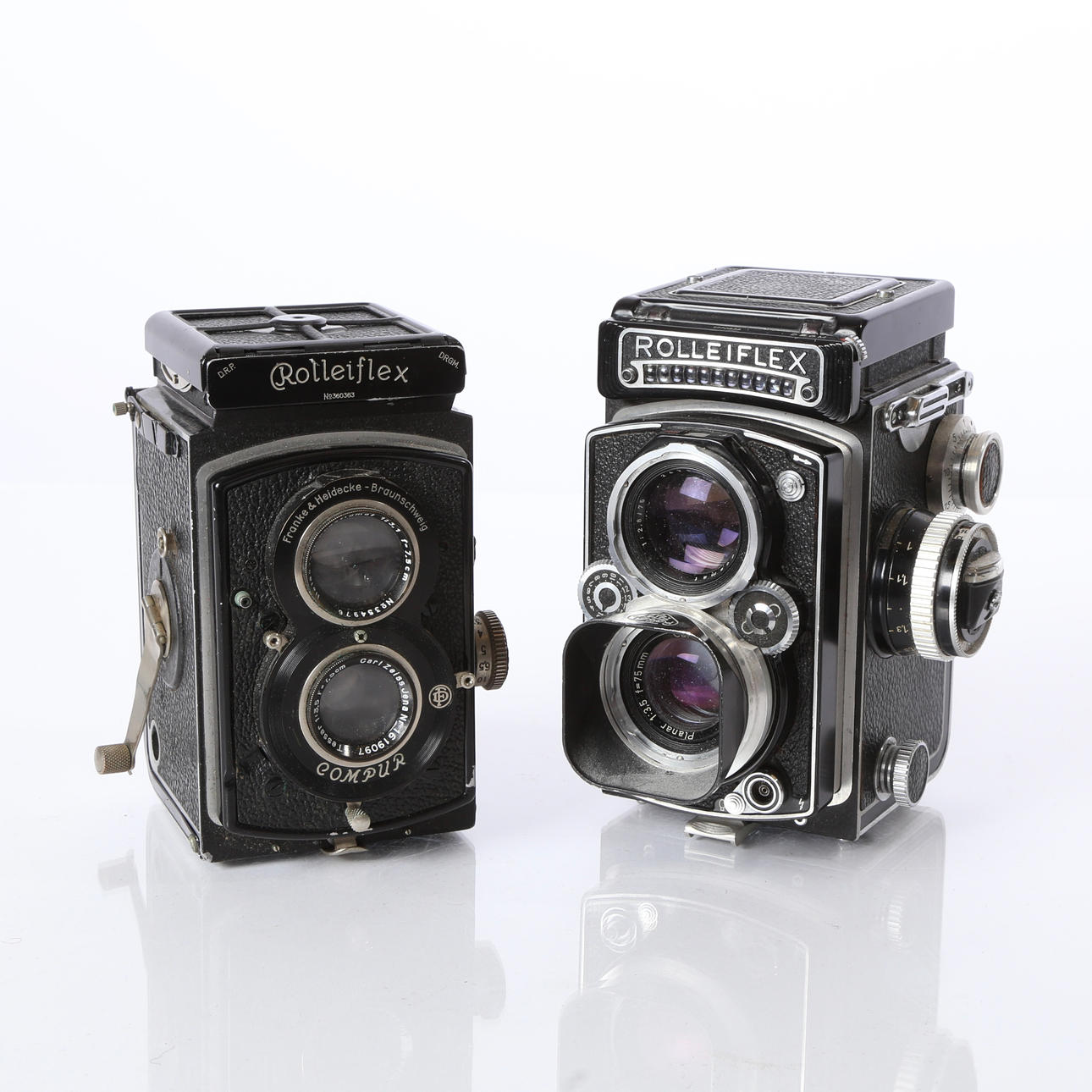 Dual Rolleiflex Cameras (2). Photo, Cameras & Lenses - Cameras ...