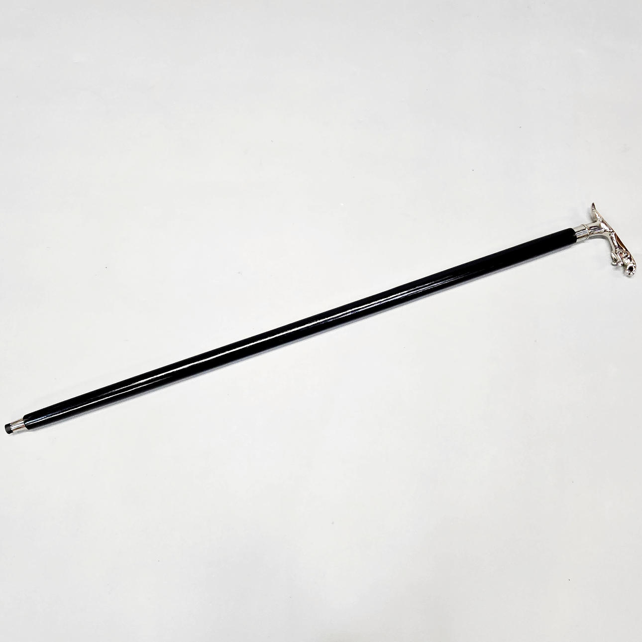 WALKING STICK WITH METAL JAGUAR HANDLE. Miscellaneous - Miscellaneous ...