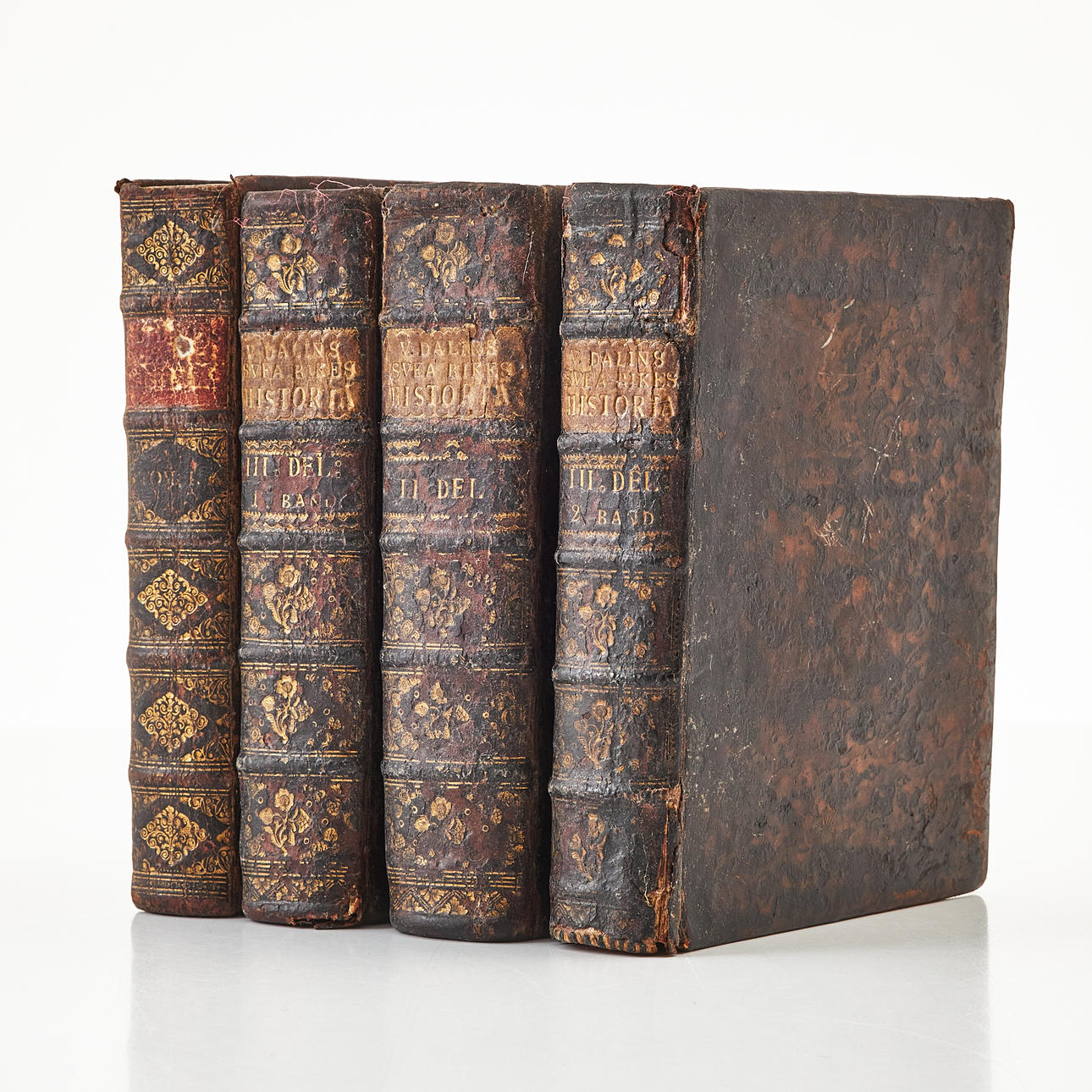 DALIN, SVEA RIKES HISTORIA, 1747-1765, 4 VOLYMER. Böcker, Kartor ...
