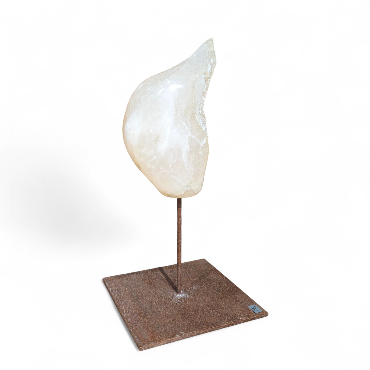 MARIA CANDELA PEÑATO PEREZ. “Alma”, sculpture in carved alabaster with ...