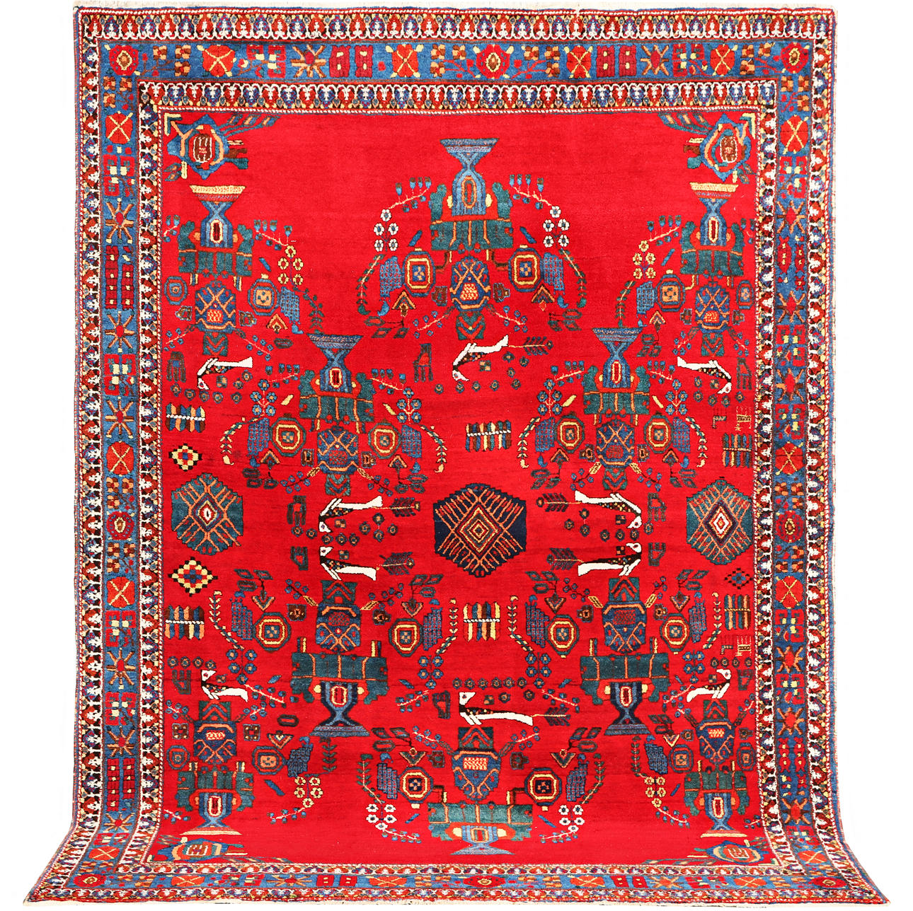 MATTA, Afshar, 237X176 cm. Mattor & Textil - Persiska Mattor ...
