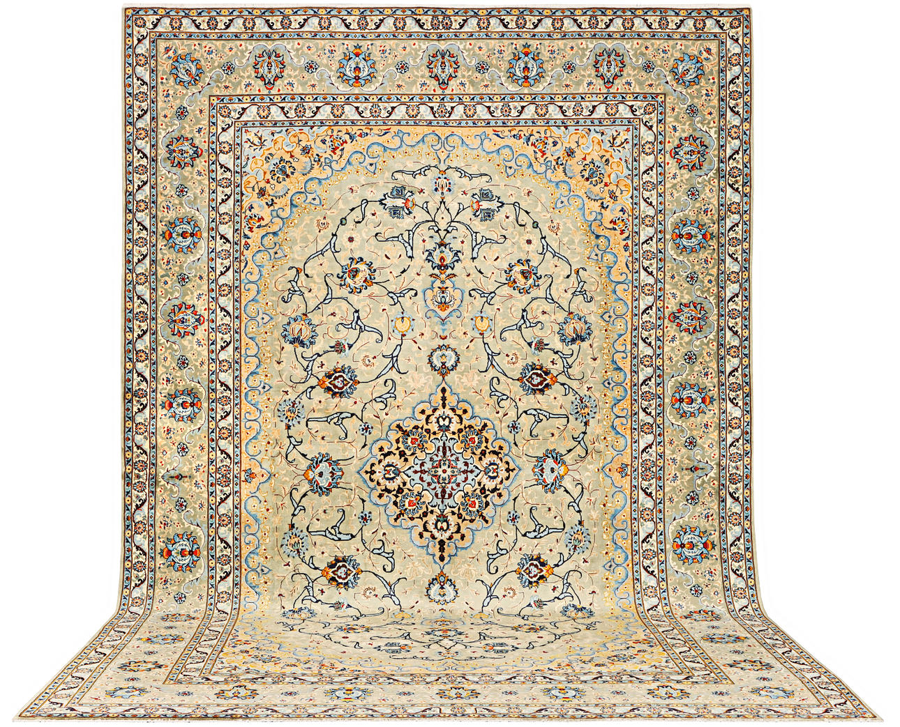 MATTA, Keshan, 468X313 cm. Mattor & Textil - Persiska Mattor ...
