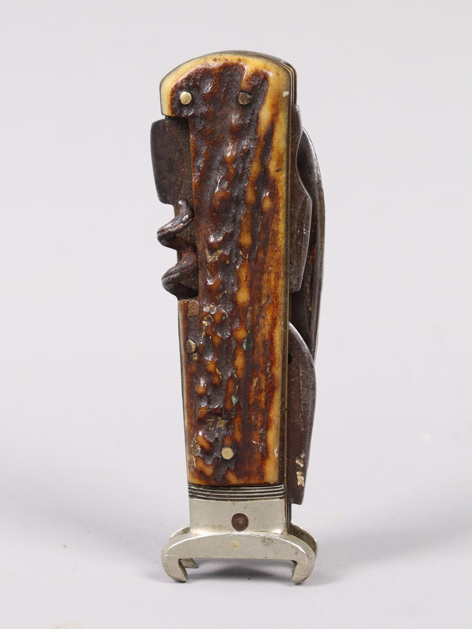 Weltersbach, Solingen, Germany, Solingen, horn/metal pocket knife with ...
