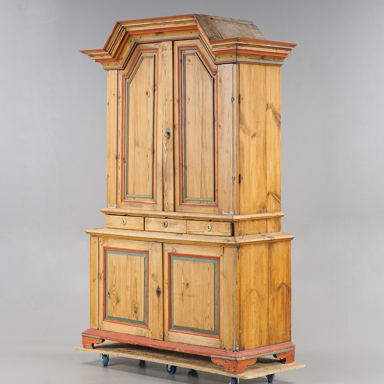 An Allmoge pine dining cabinet, 19th century. Furniture - Cupboards ...