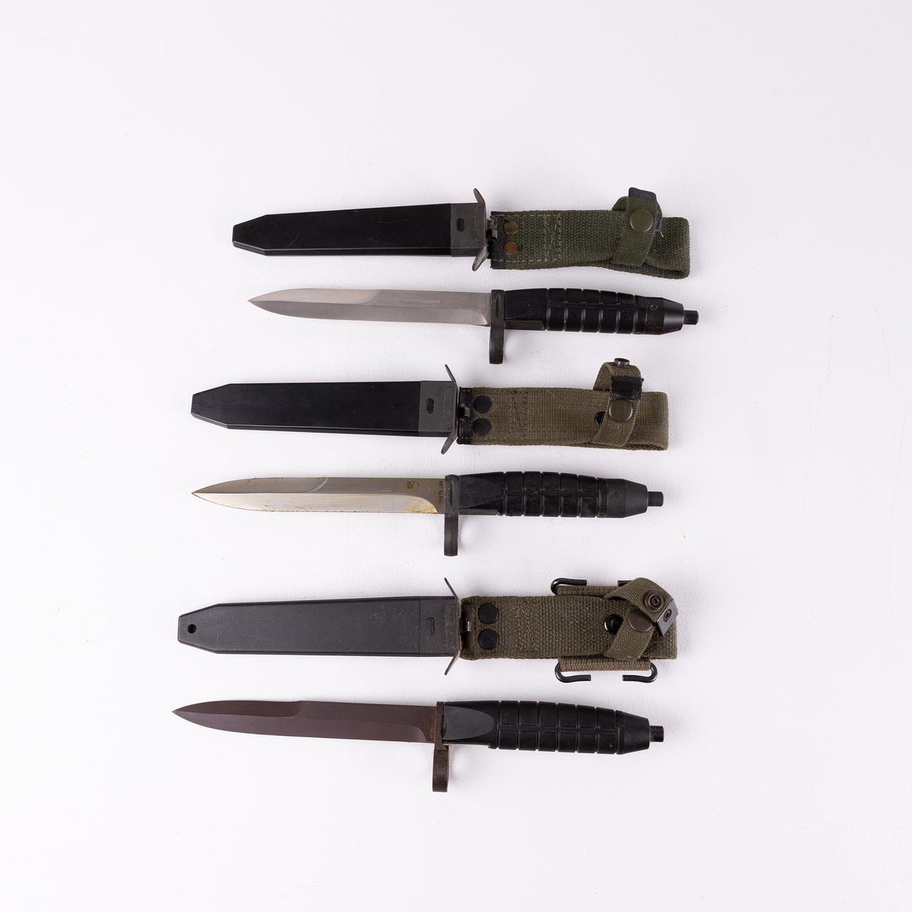 BAJONETTER, 3 st, AK4/G3, Danmark, Sverige, 1900-tal. Vapen & Militaria ...