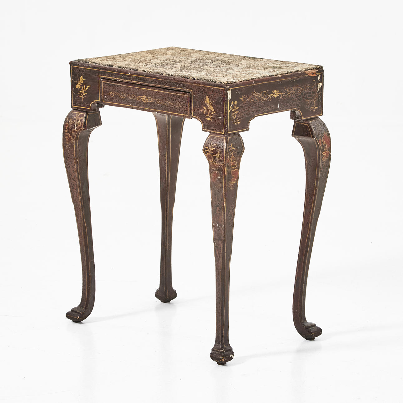 A 17th-century England stand, frame in pine. Furniture - Tables - Auctionet