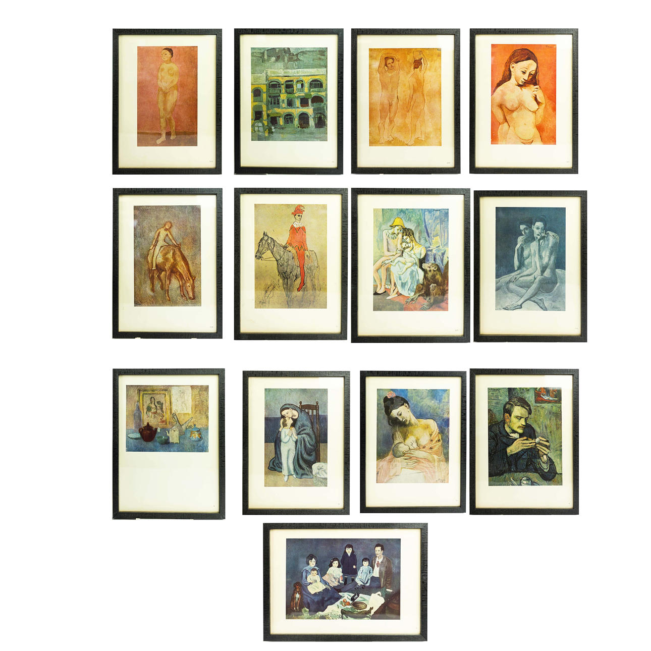 PABLO PICASSO. PEINTURES EN BLEU ET ROSE. Art - Engravings & Prints ...