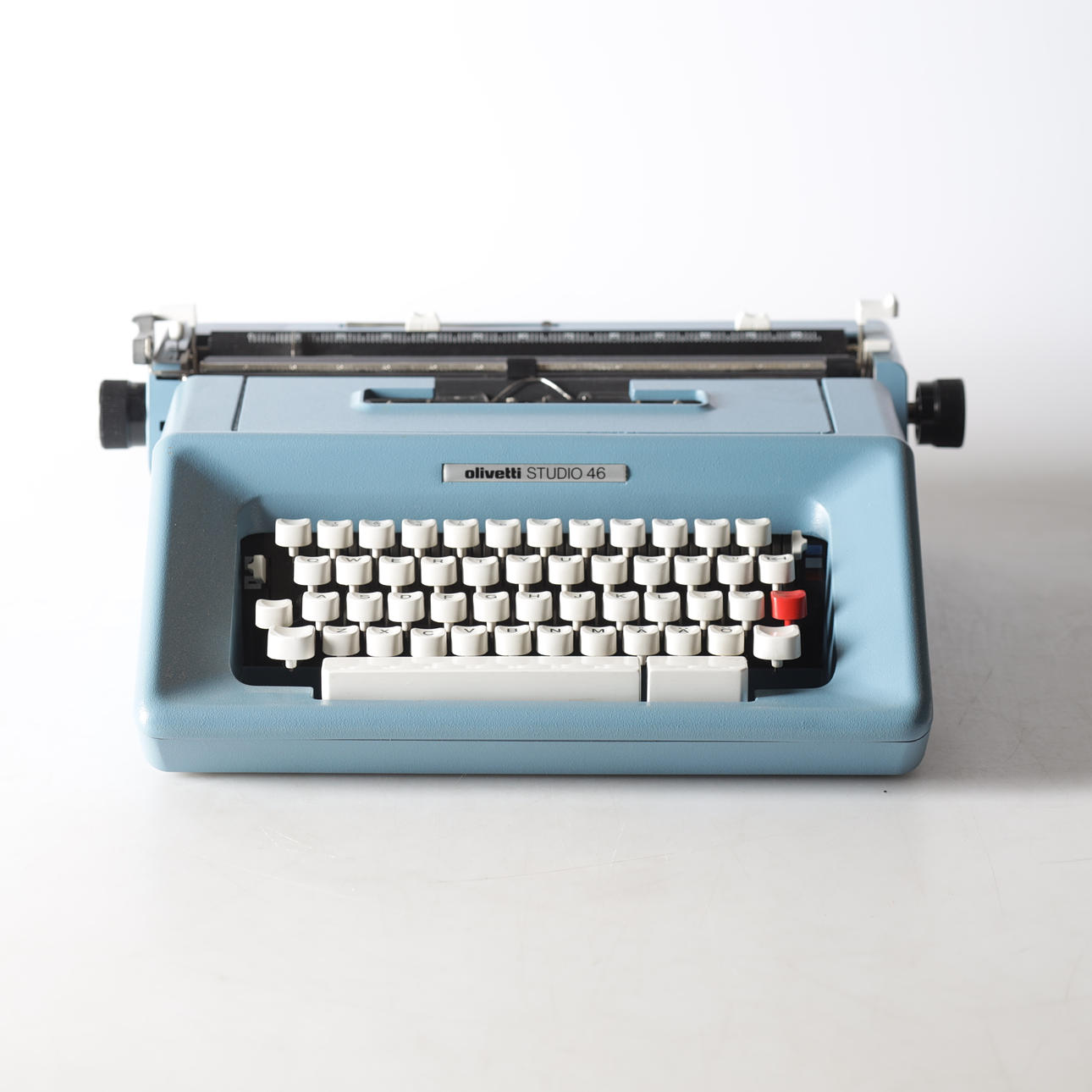 SKRIVEMASKINE, metal & plast, model Studio 46, Olivetti, Italien, 1970 ...