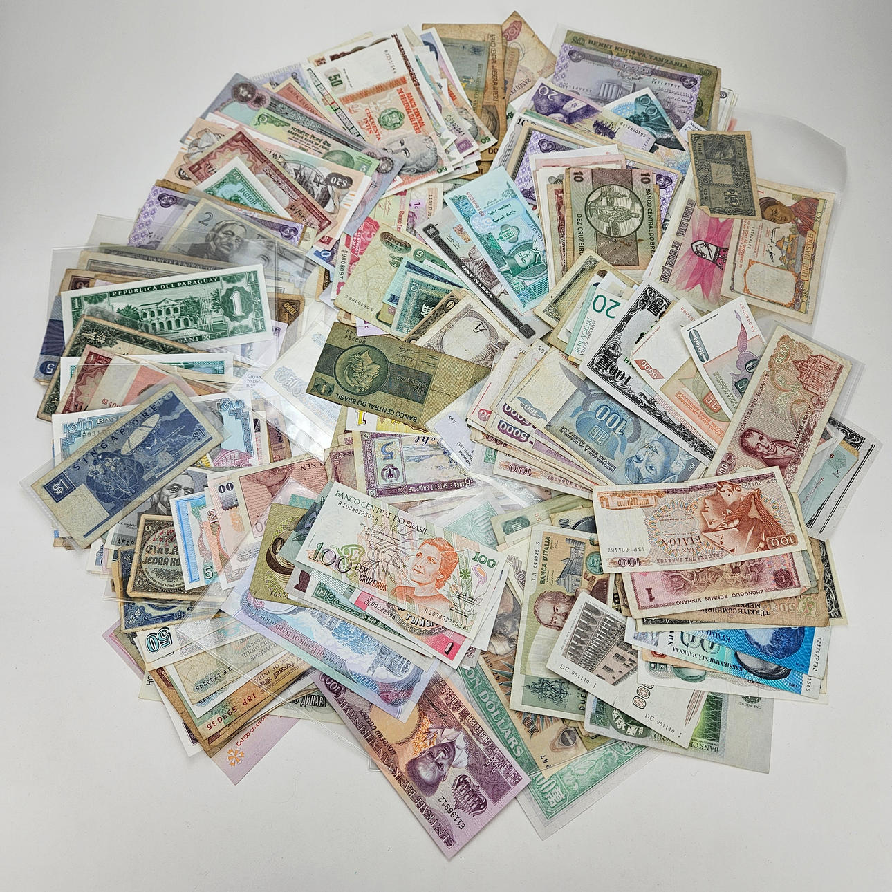 DENOMINATIONS, banknotes, from all continents. Coins, Medals & Stamps ...