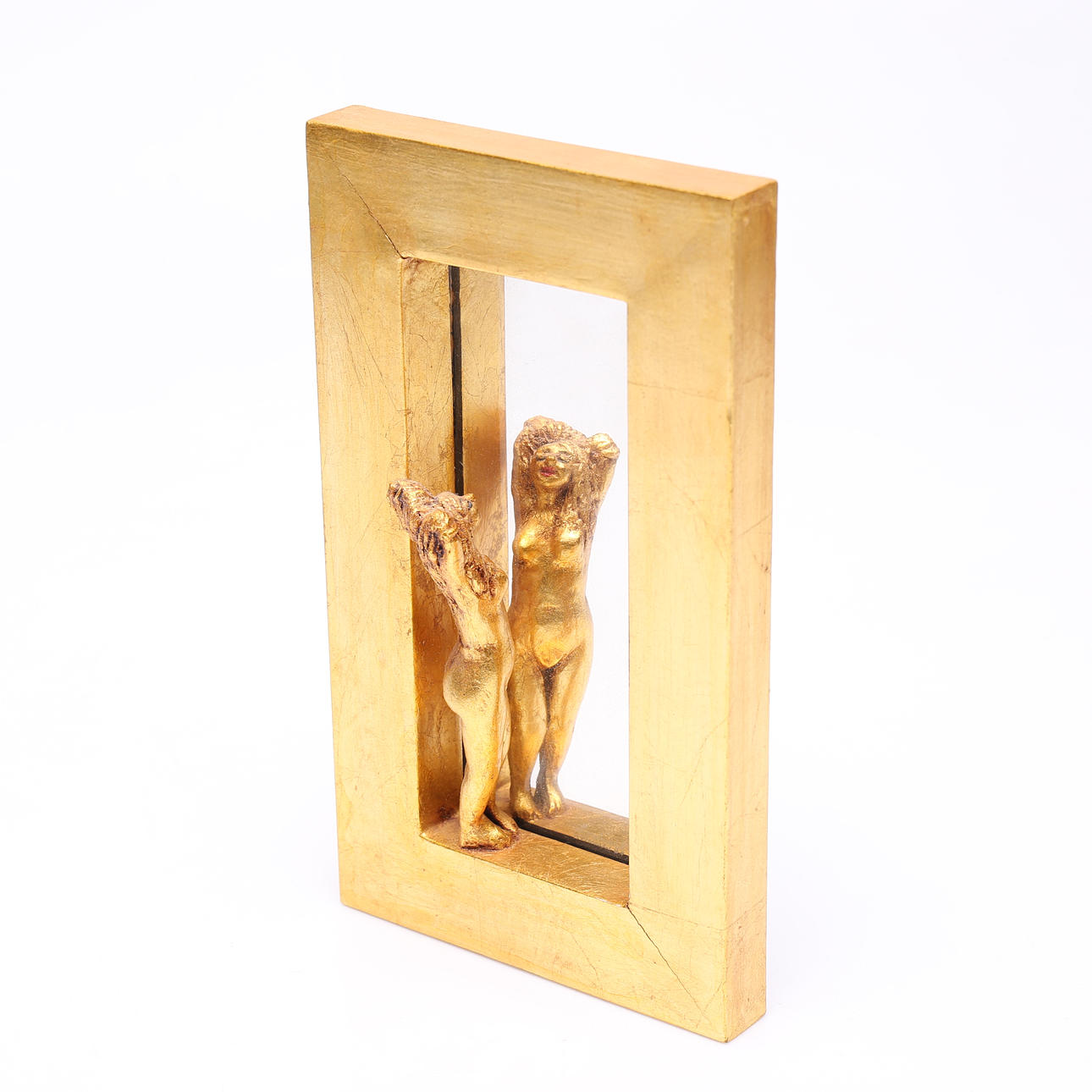 GUNHILD DANDANELL. mirror, Linköping, signed. Mirrors - Auctionet