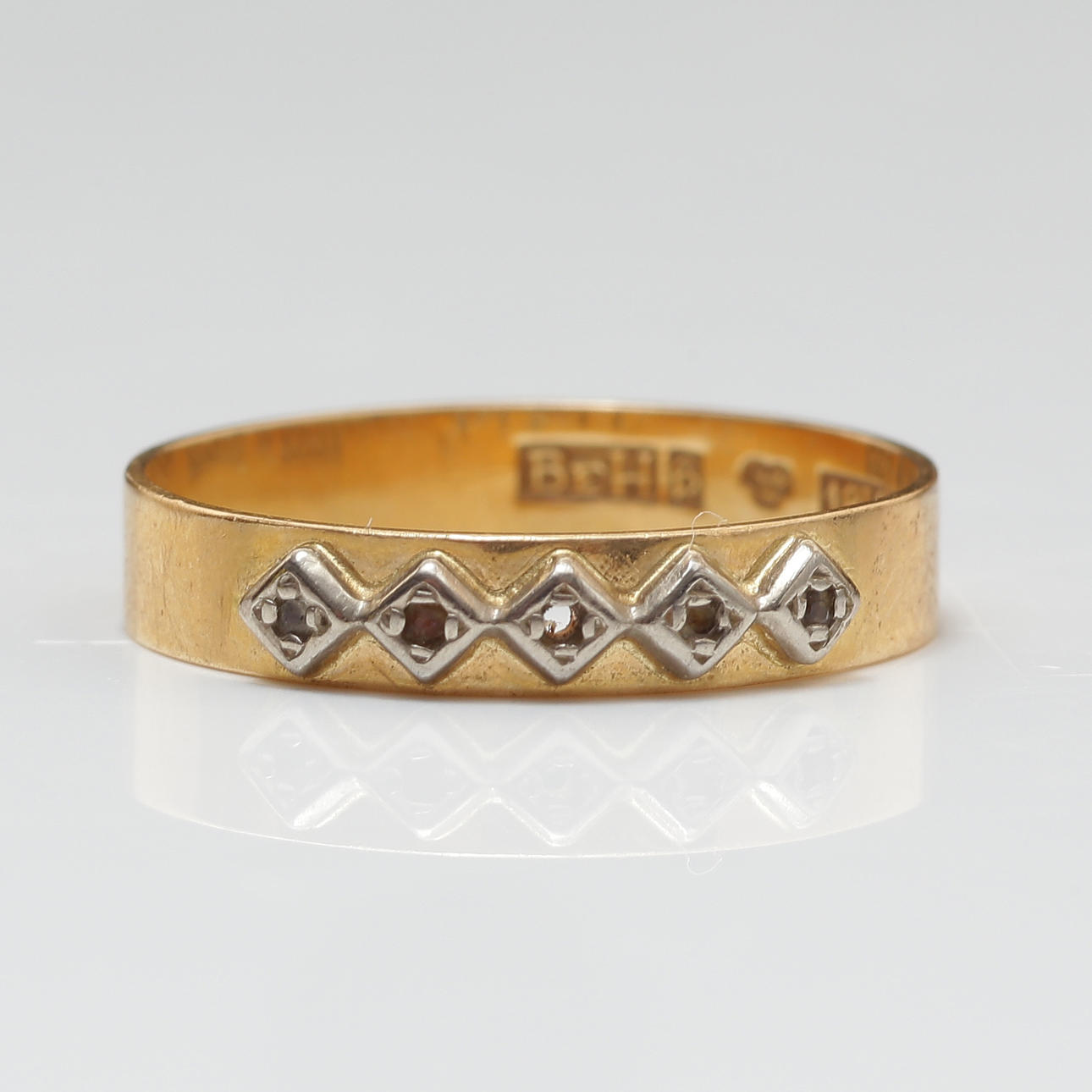 18K GOLD RING, BEH BENGT HALLBERG E10 (1979) KÖPING. Jewellery ...
