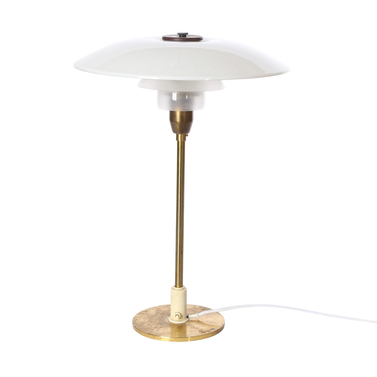 POUL HENNINGSEN. Louis Poulsen, PH4/2,5 bordslampa, 1940-tal. Belysning ...