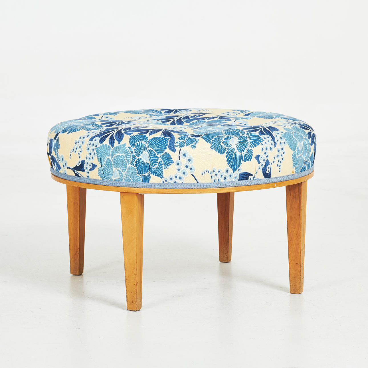 JOSEPH FRANK. Stool, model number 647, Firma Svenskt Tenn. Furniture ...