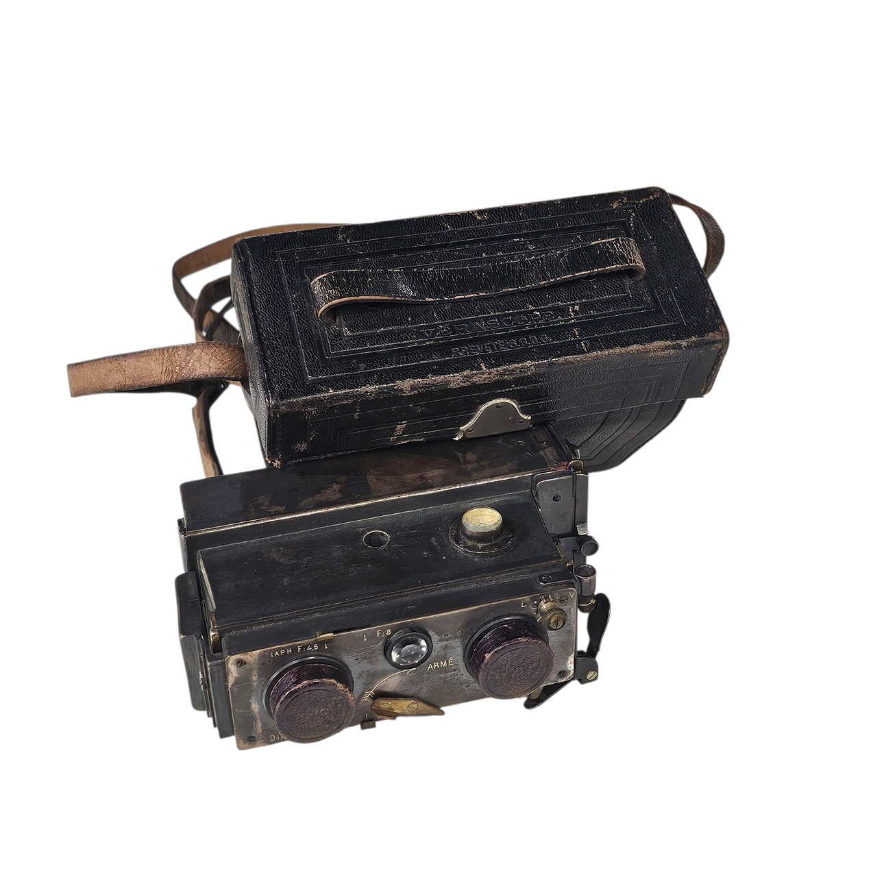 Verascope. Stereoscopic machine with its original cover. Photo, Cameras ...