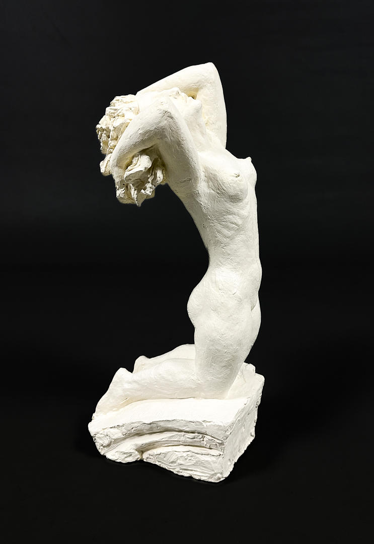 DAVID WRETLING. SCULPTURE, art mass, signed, Paris, -30. Art ...