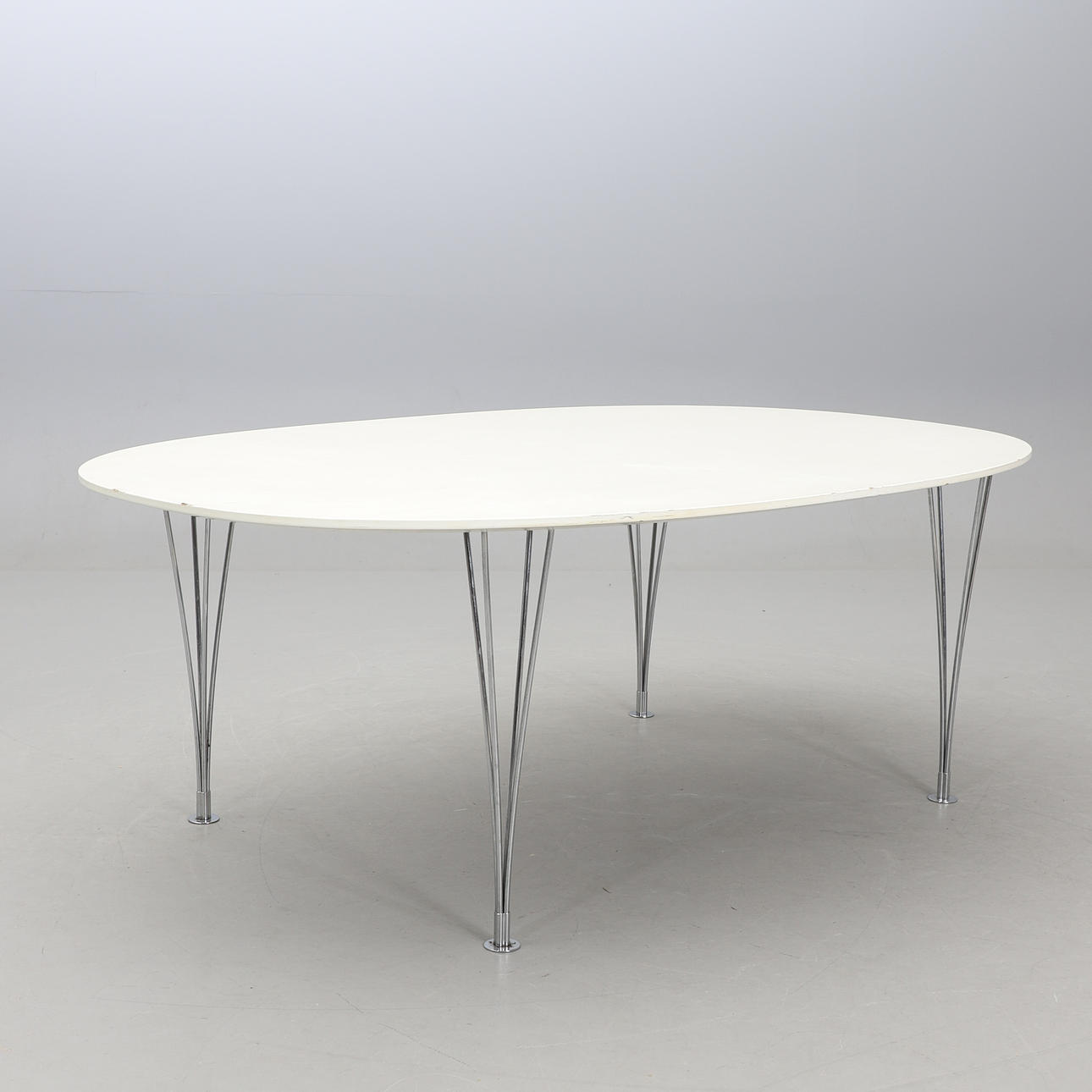 PIET HEIN & BRUNO MATHSSON. A “Superellips” dining table, Bruno ...